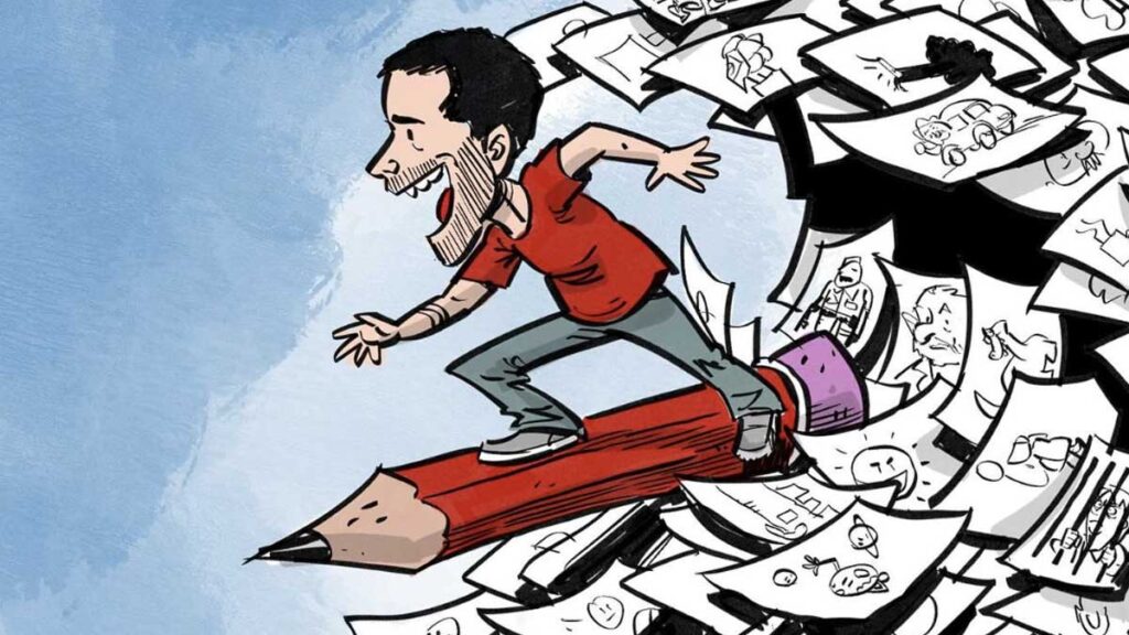 Nando Motta lança “Desenhos do Nando – Volume 2” - HQPOP
